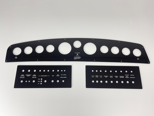 Sea Ray Dash Instrument and Gauge Panels